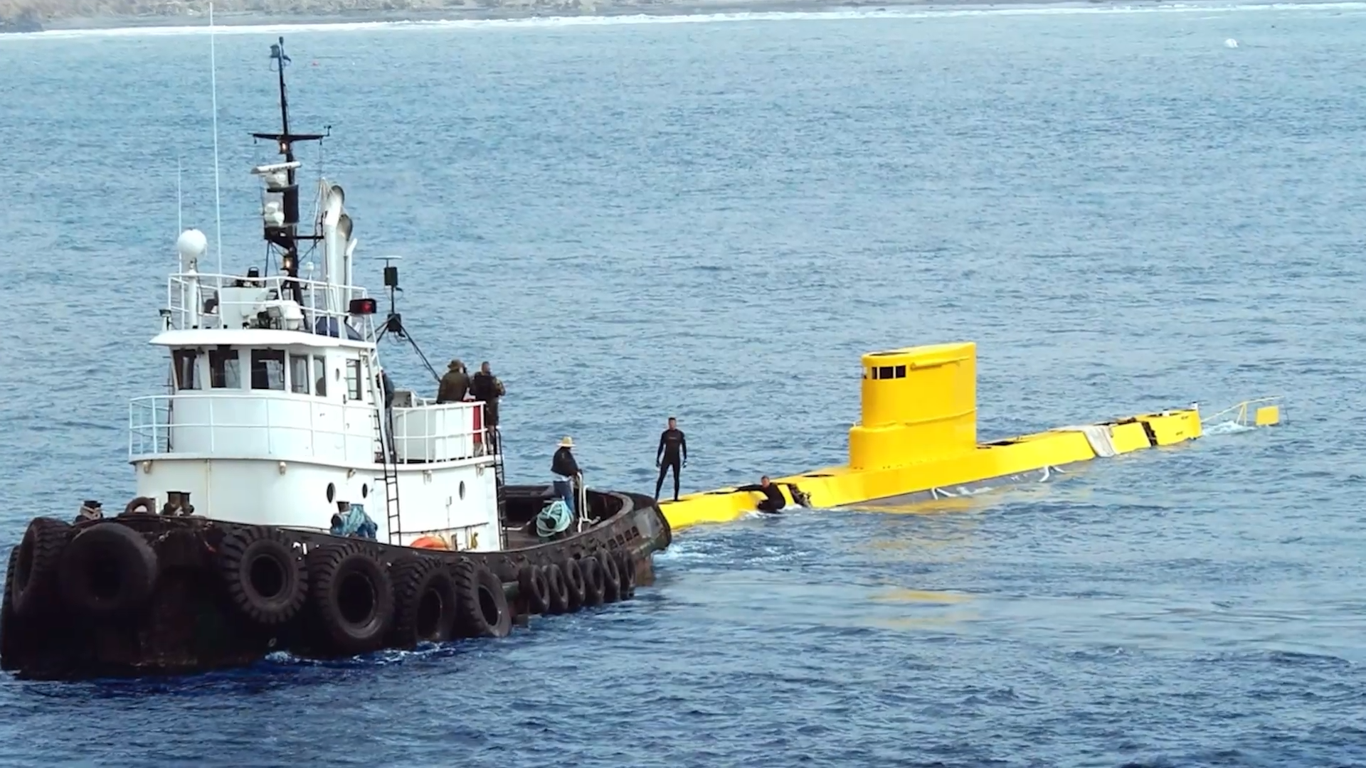 Mysterious yellow submarine spotted near California sparks North Korea ...