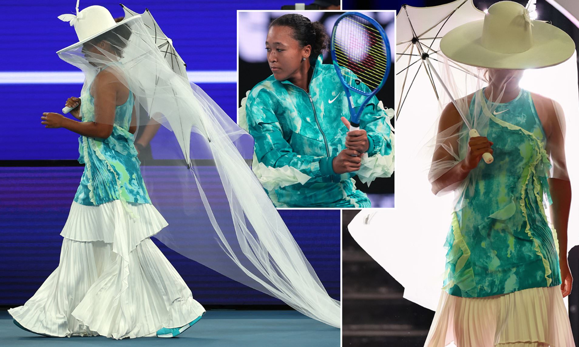 Naomi Osaka sends tennis fans wild at Australian Open with 'jellyfish ...