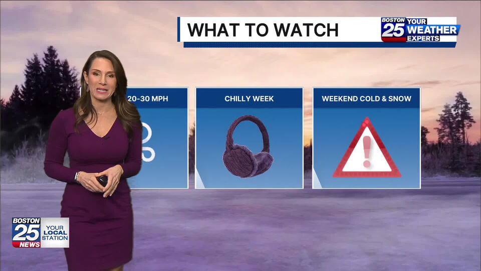 Boston 25 morning forecast