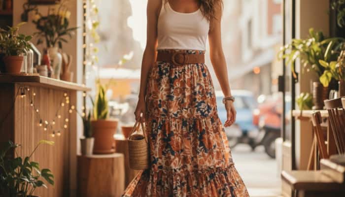Maxi skirts that redefine everyday style