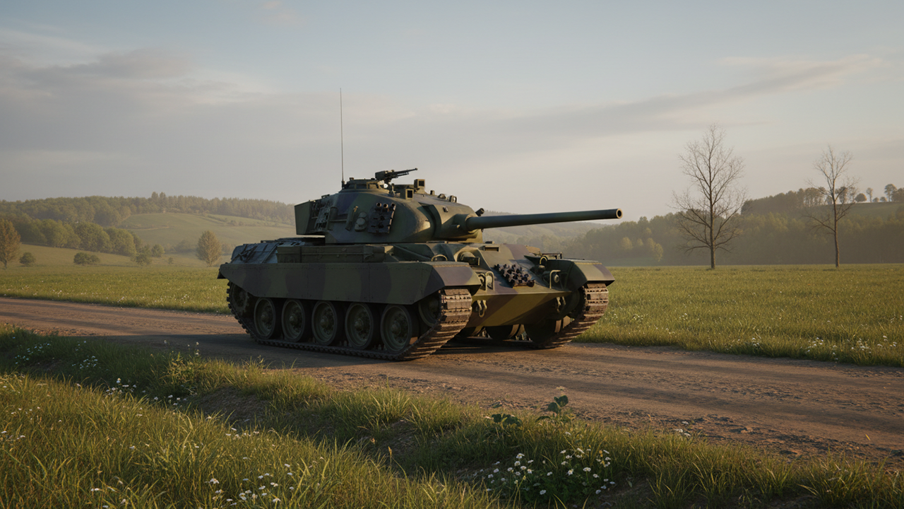 The tank that arrived too late to fight World War II