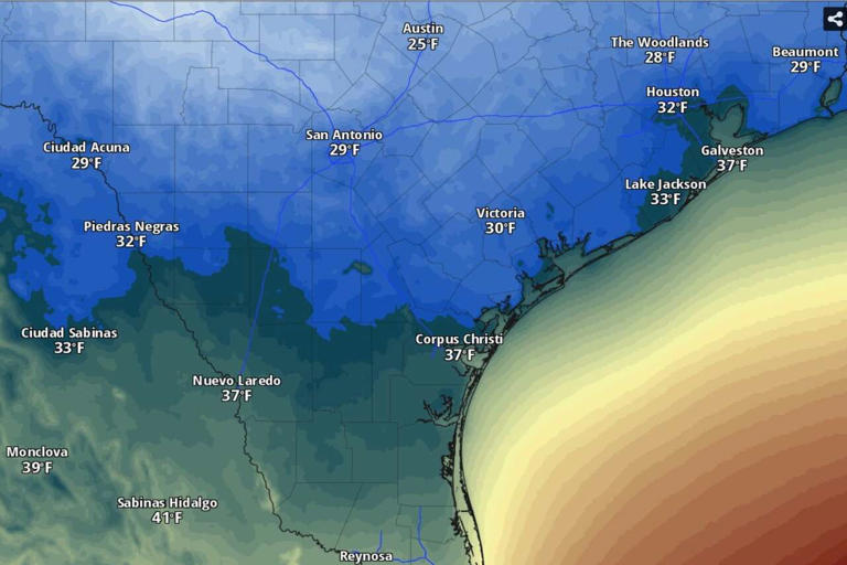 Rain chances for San Antonio make this week's forecast. But could ice ...