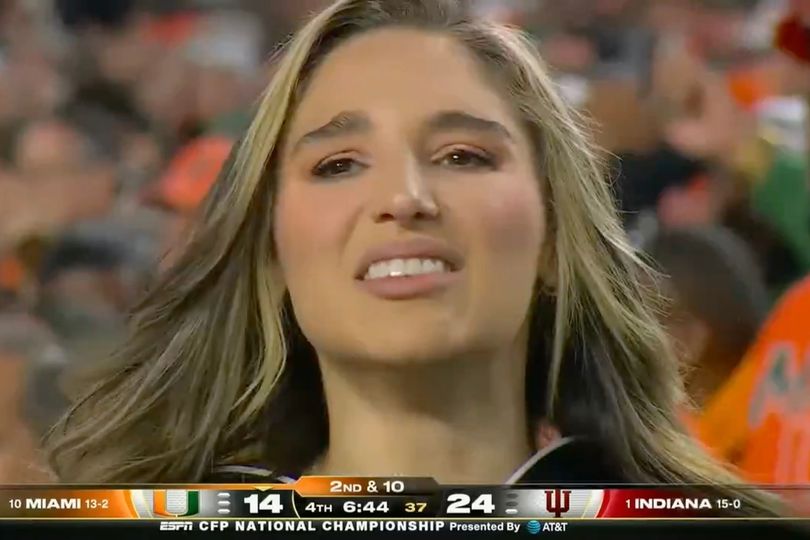 ESPN shows adult film star close to tears watching CFP National ...