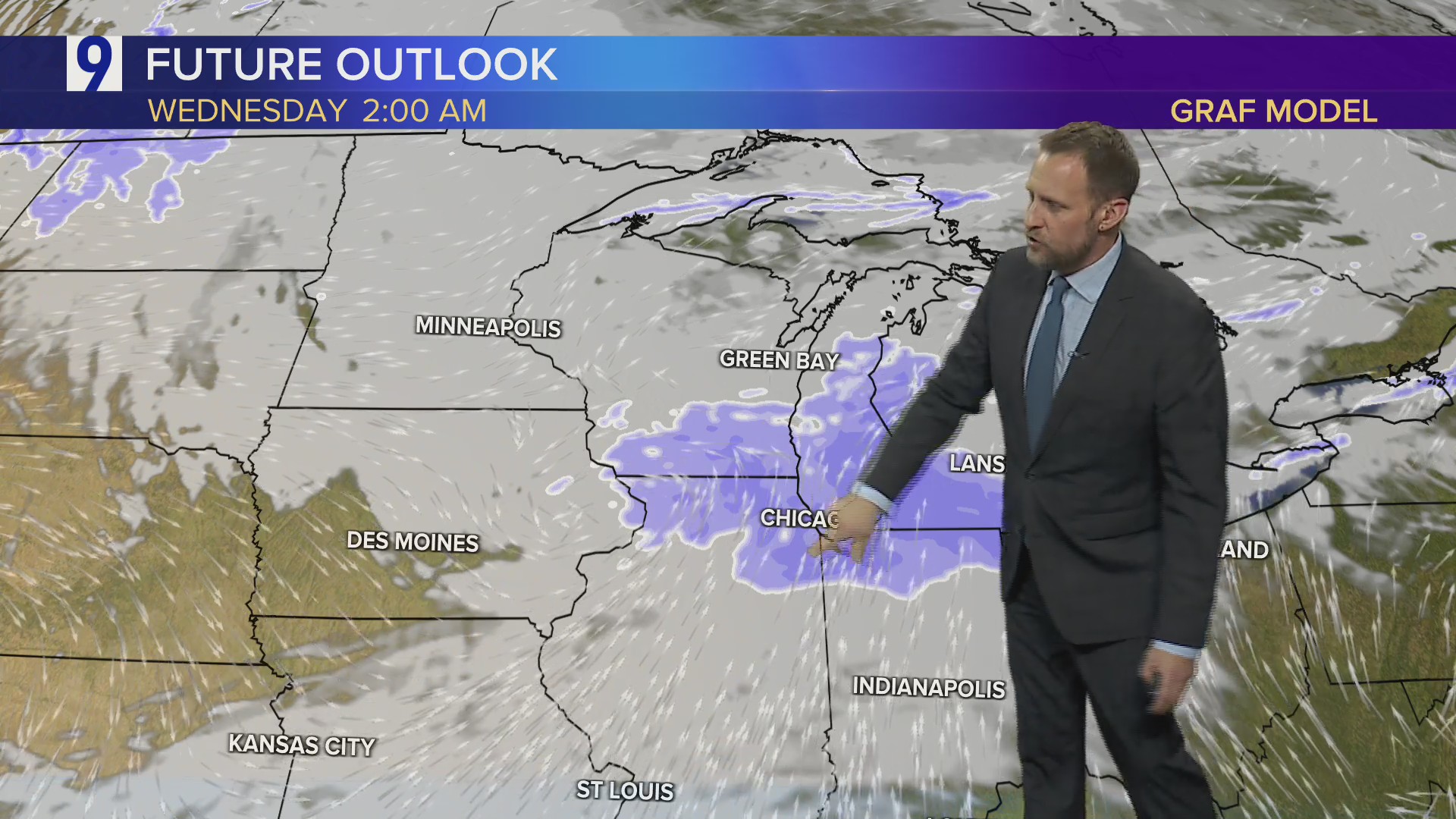Tuesday forecast: Temps warm a bit in Chicagoland, then accumulating ...