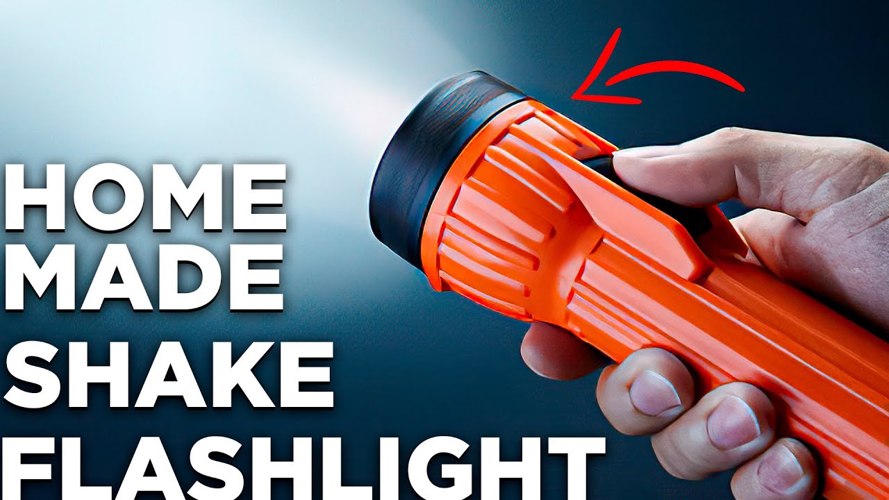 DIY electromagnetic flashlight saves you from buying new ones