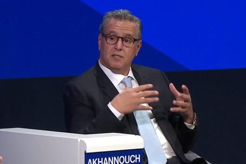 Akhannouch tells Davos: Morocco ready to host 2030 World Cup