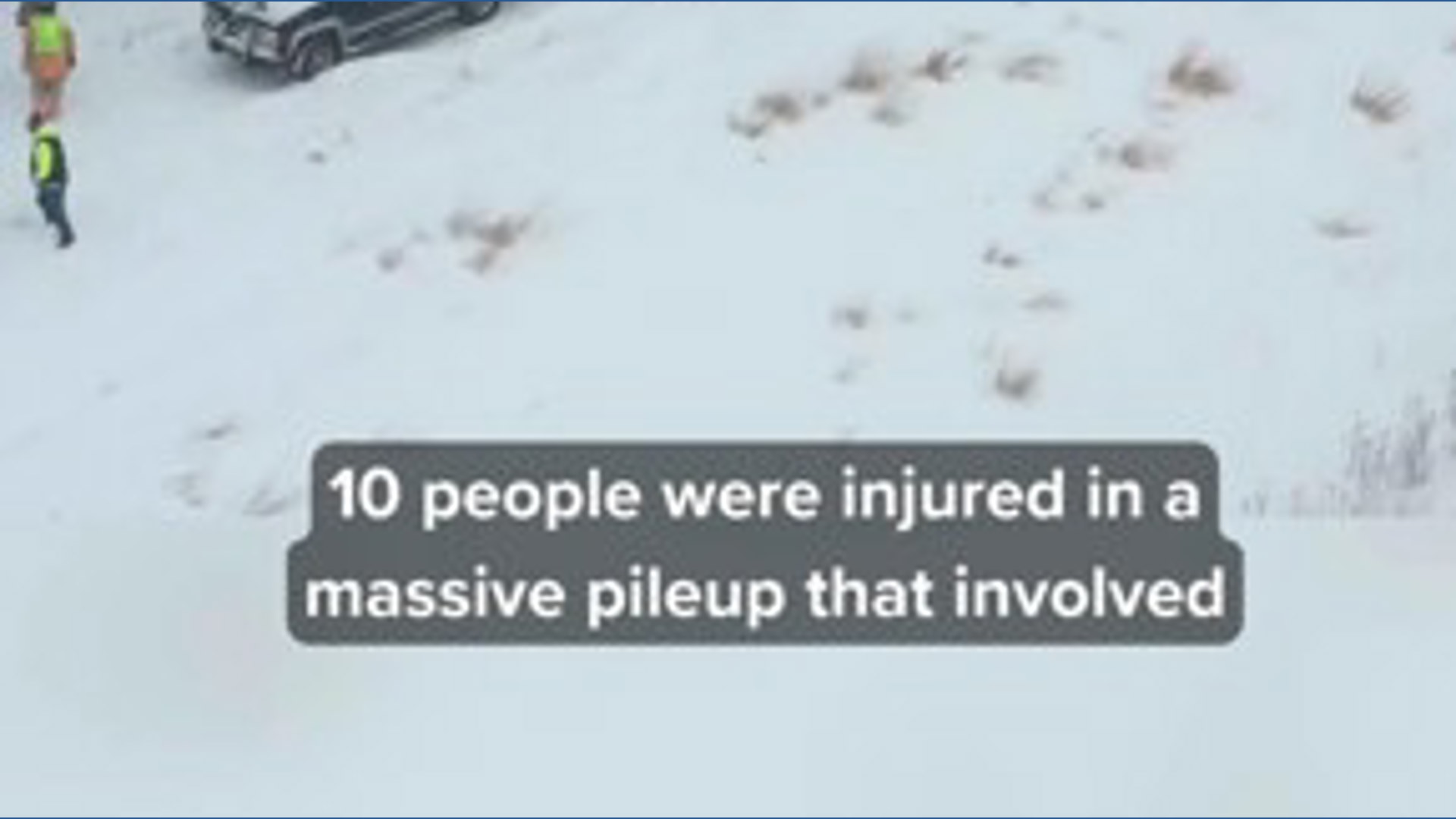 10 people injured in 100 car pile-up on Michigan highway