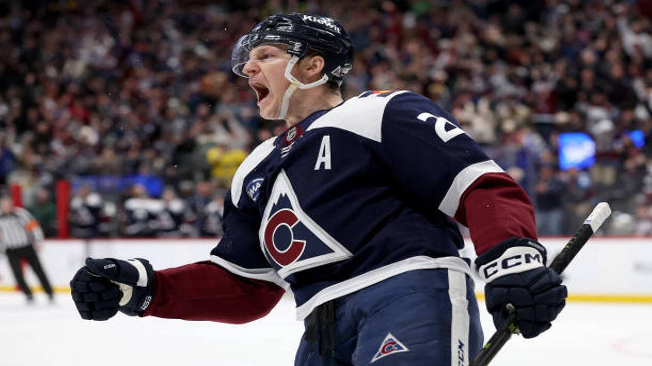 “I want to play well, feel good”: Nathan MacKinnon on hitting 1,100 ...