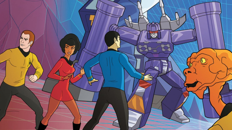 A forgotten Star Trek & Transformers crossover turned the Enterprise ...