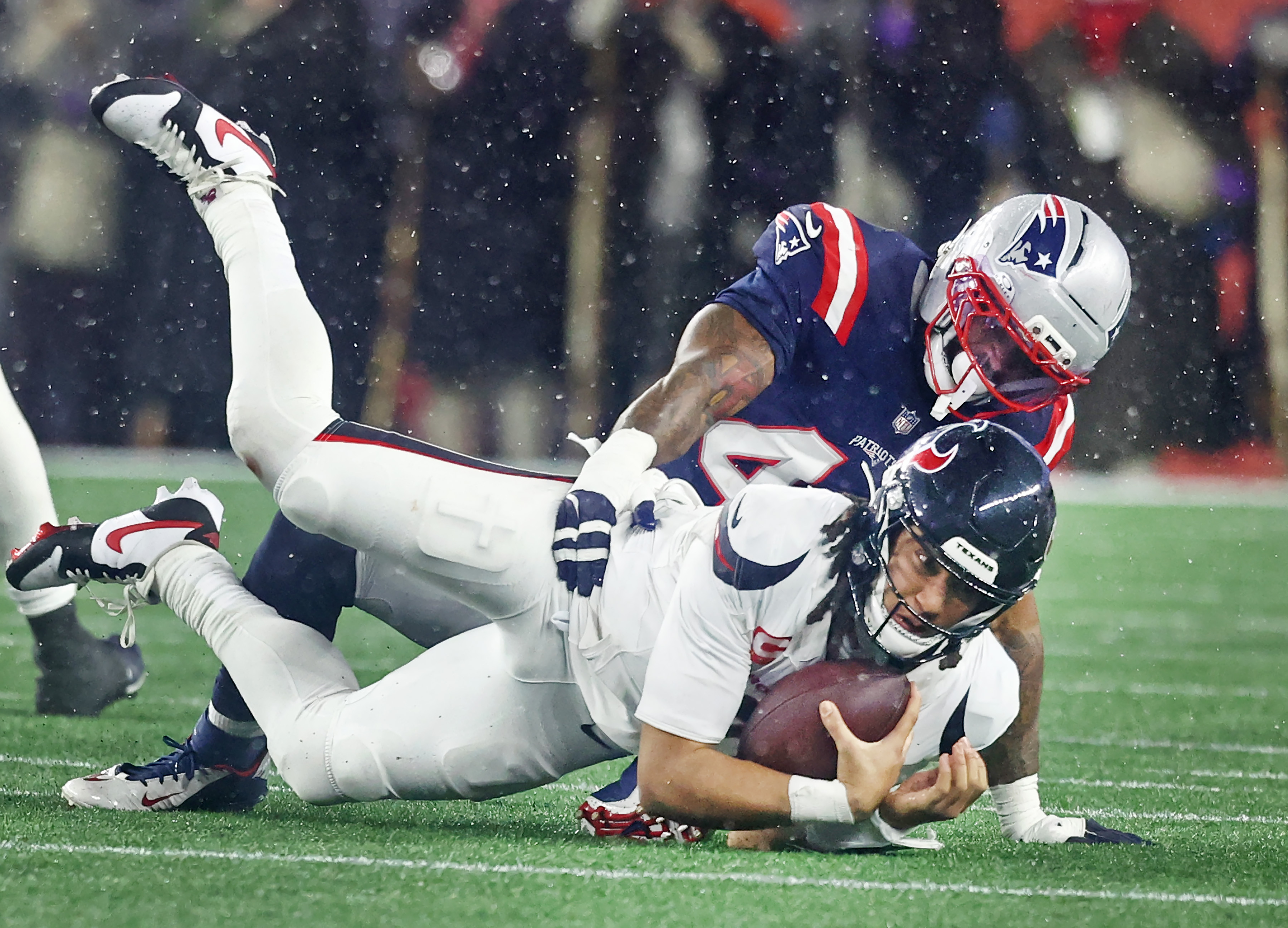 Patriots-Texans film review: How Mike Vrabel’s defense paved way to AFC ...
