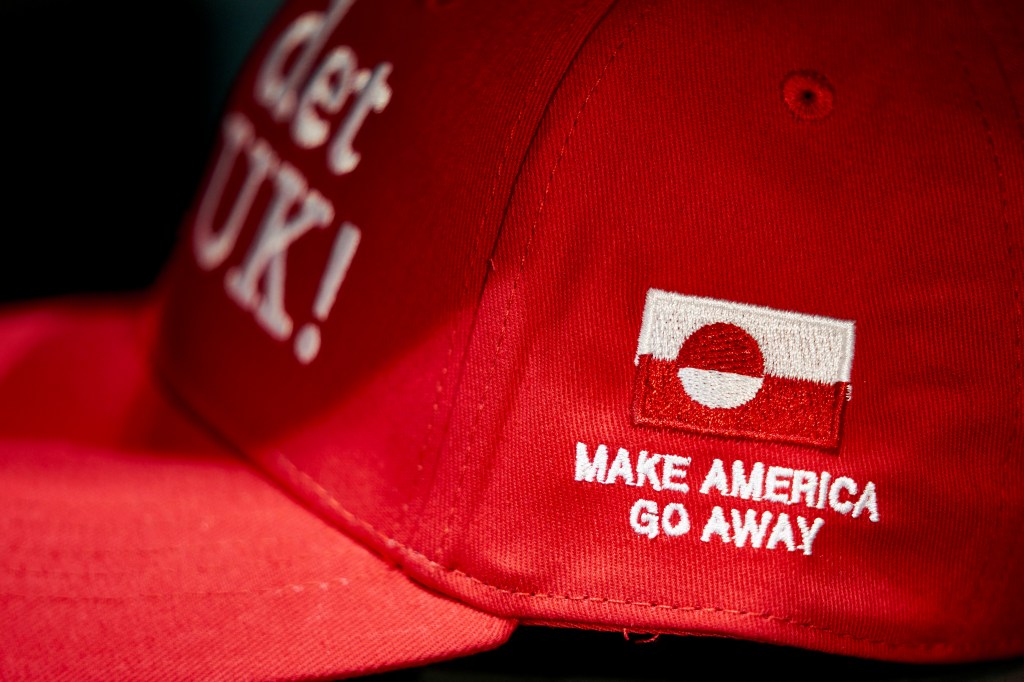 Danish businesses troll Trump with spoof MAGA hats