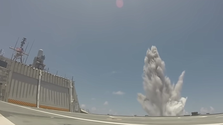 Why did the US Navy sink the USS Dubuque during the world’s largest ...