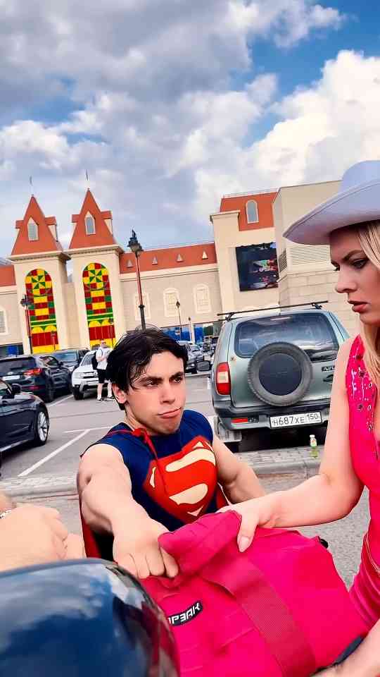 Superman with the assist!