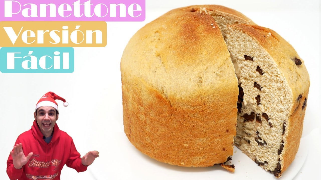 Panettone casero versión fácil