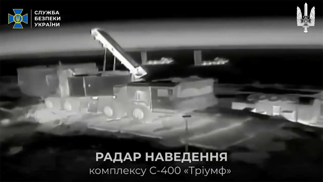 Ukraines sikkerhedstjeneste offentliggør video af operationer mod ...