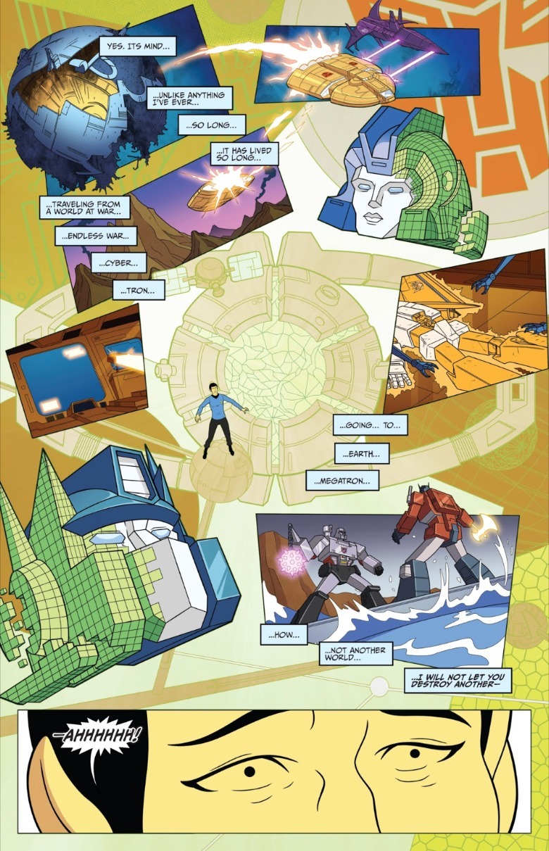 A forgotten Star Trek & Transformers crossover turned the Enterprise ...