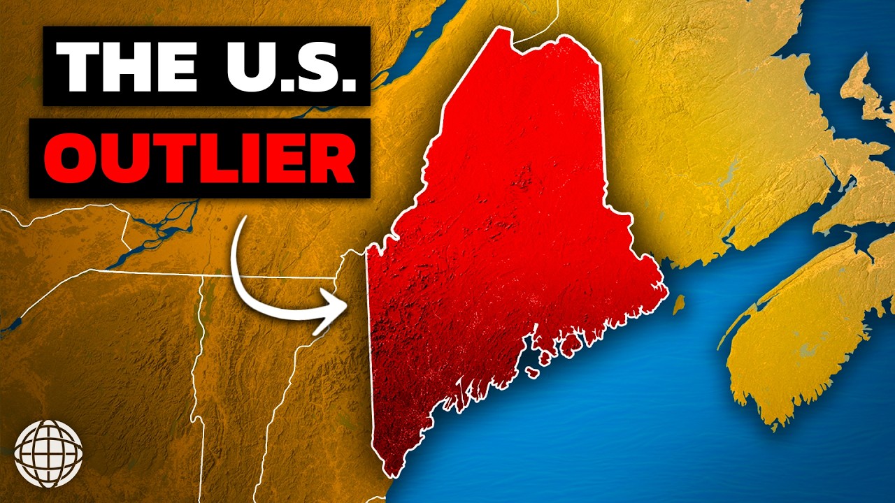 Why Maine is the East Coast’s geographic anomaly