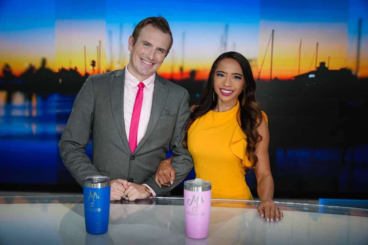 KRIS 6 TV anchors Bryan and Michelle Hofmann find love on the air