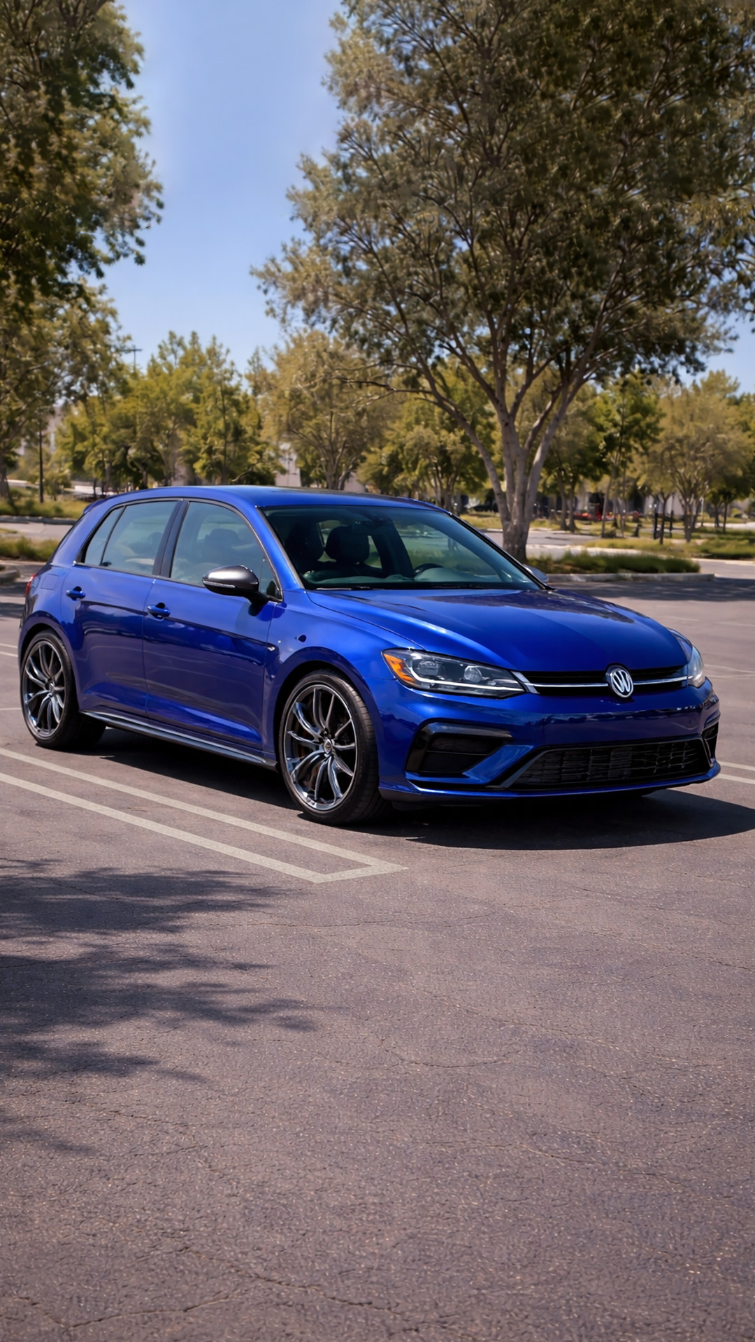 Driving a Golf R as a tall driver