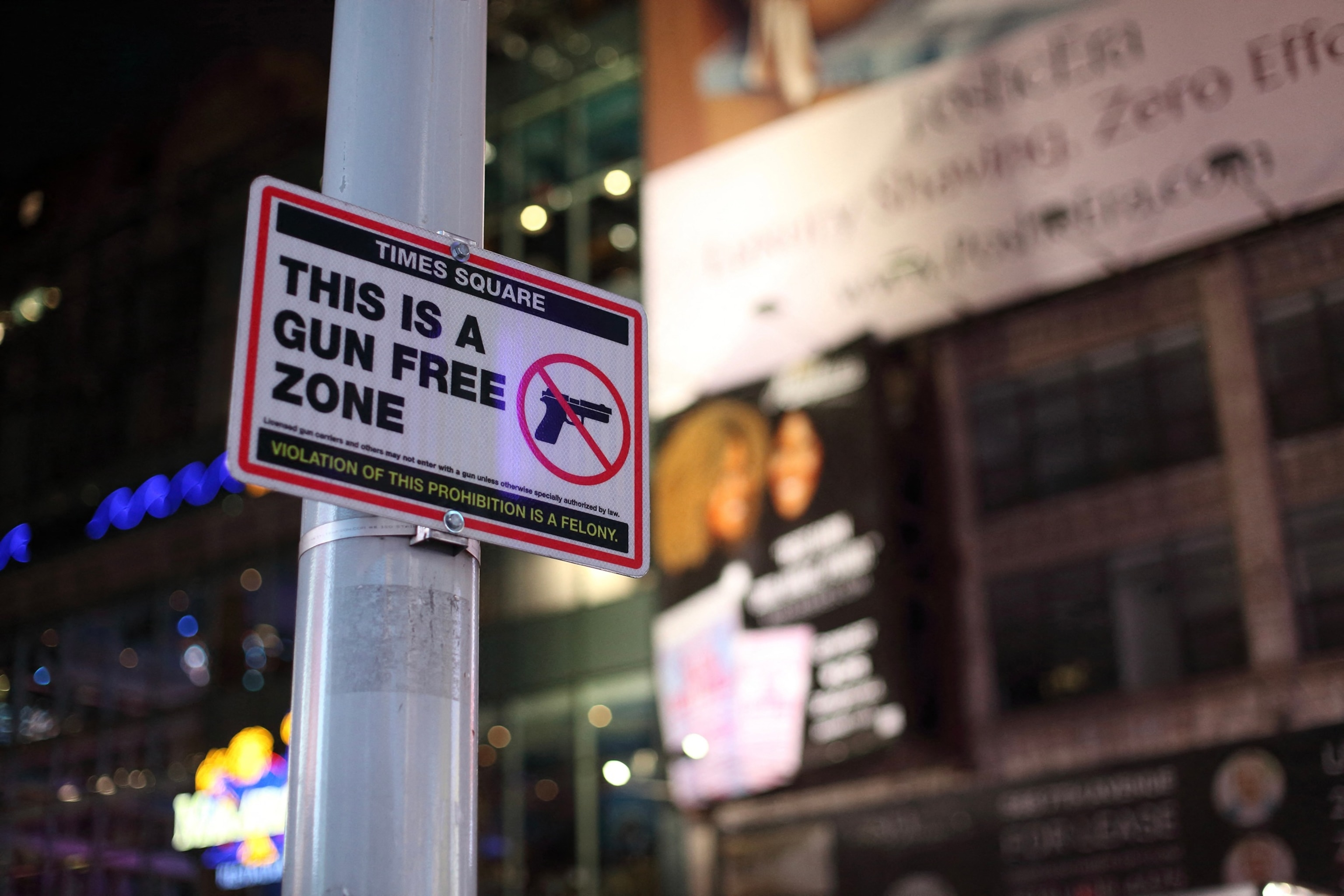 Supreme Court weighs state limits on carrying guns on private property