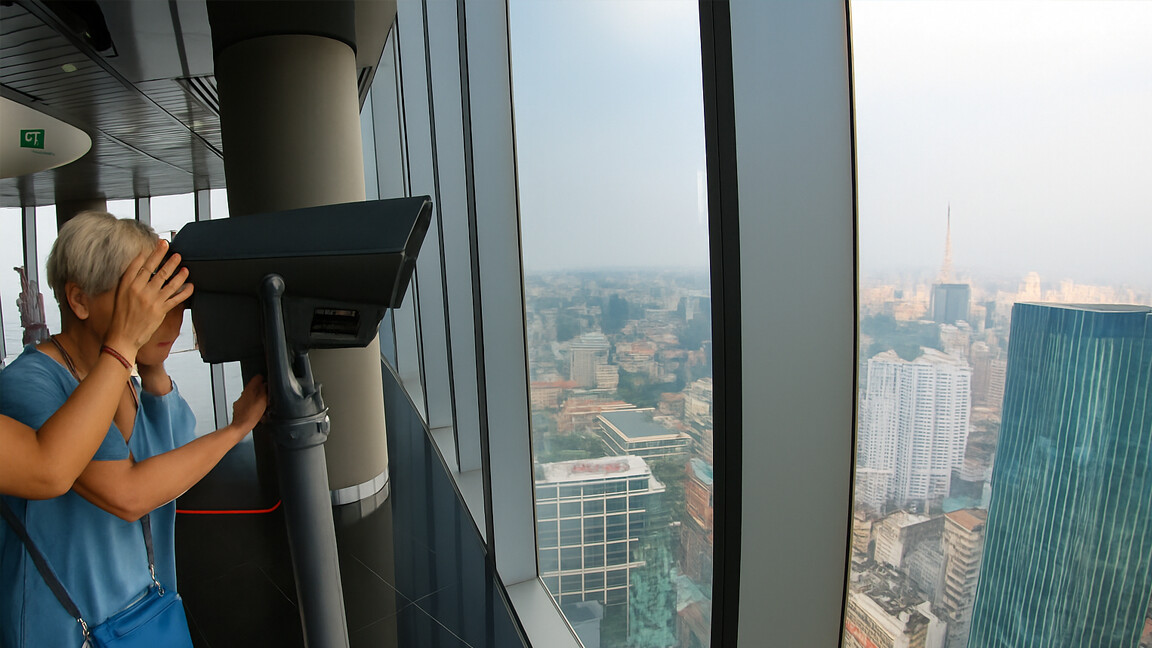 What does Ho Chi Minh City look like from above?