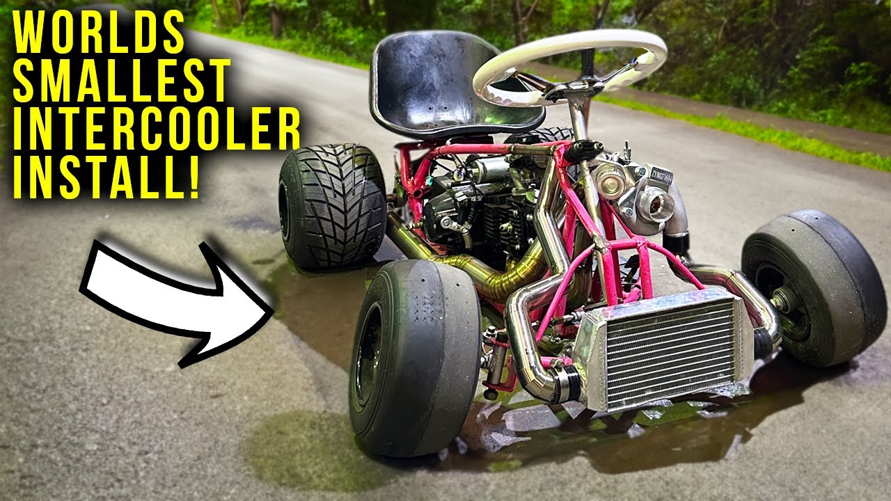 Fuel injected 125cc turbo go kart | Build begins part 4