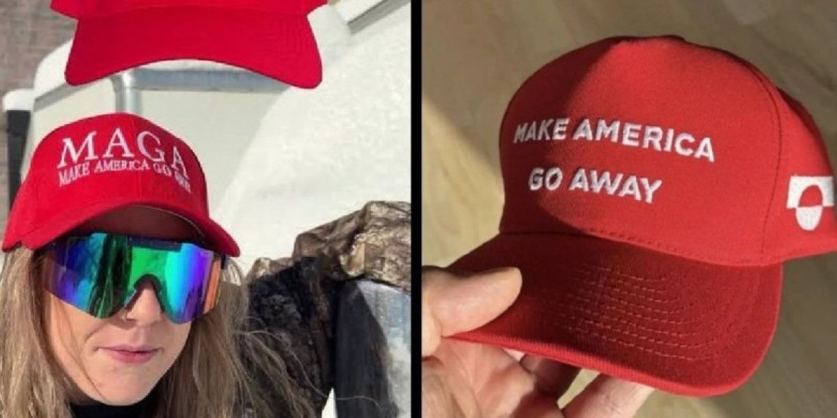 Denmark sells out of hats mocking MAGA: "Make America go away"