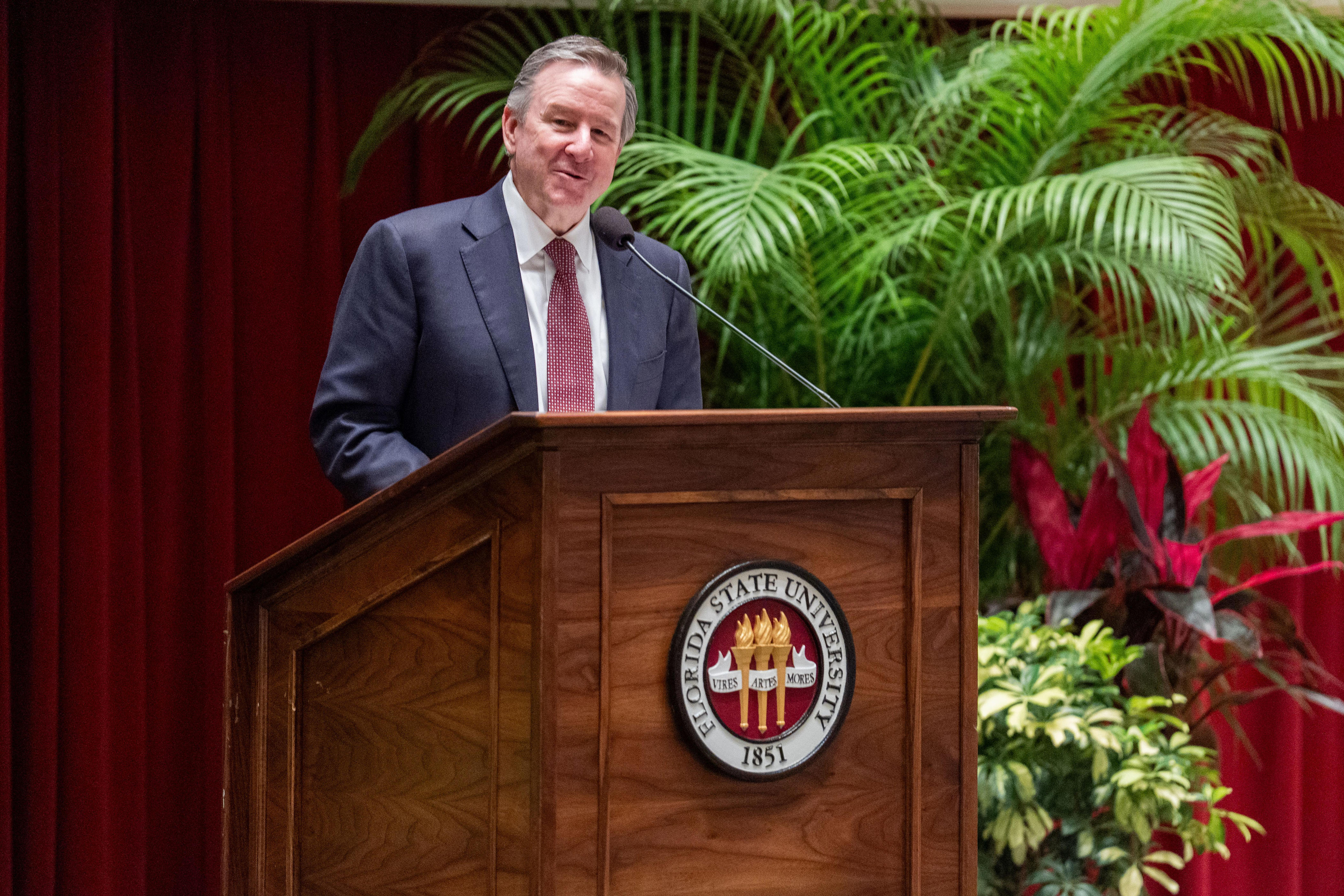FSU VP for university advancement, foundation president to step down