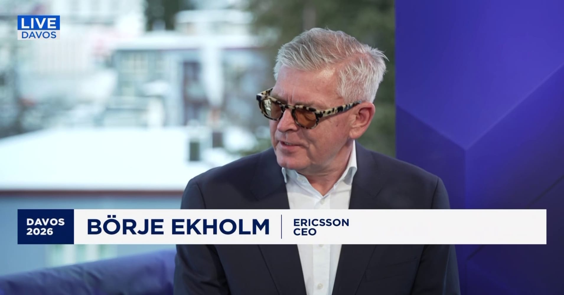 Ericsson CEO: Trade tensions are wake-up call for Europe's competitiveness
