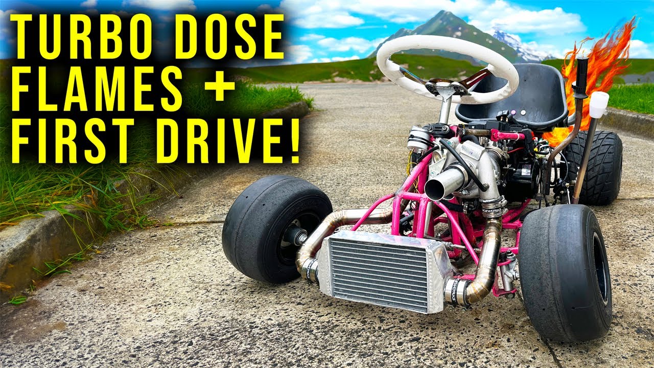 125cc turbo go kart EFI build part 7