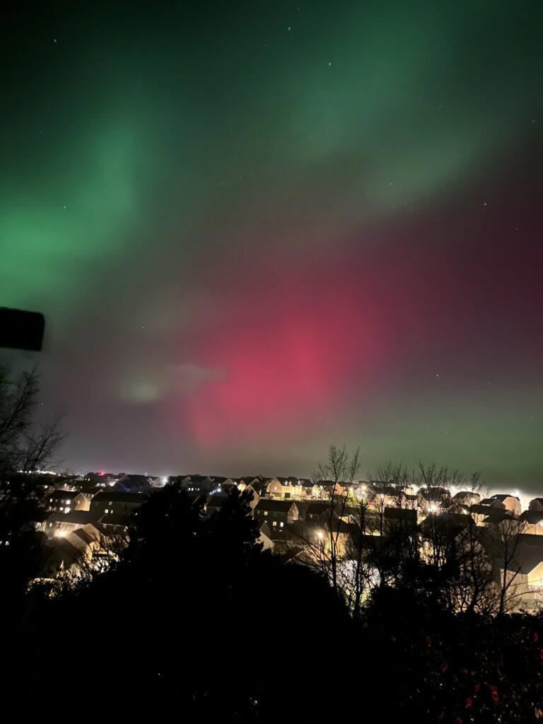 Stunning videos show the Northern Lights 'light up' Cornish skies