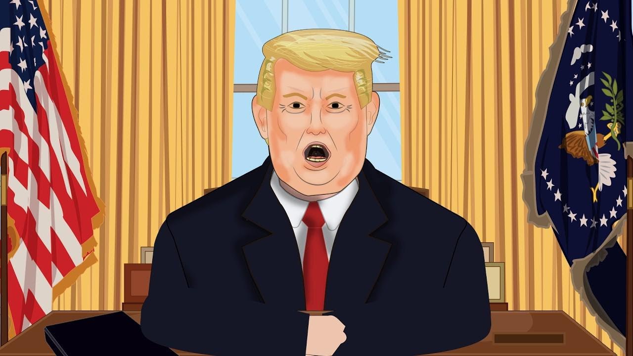 Le président américain qui a continué son discours après avoir été tiré