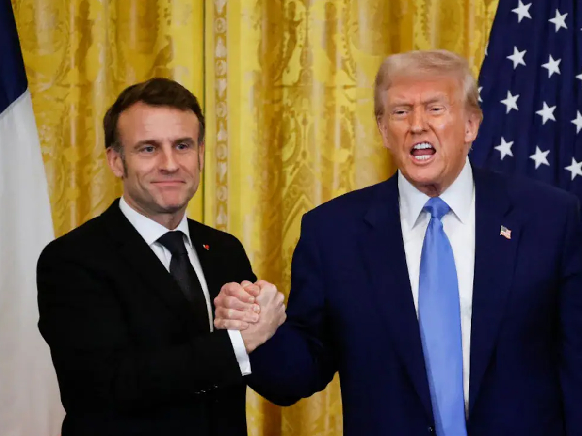 Trump shares Macron's private text questioning Greenland push ...