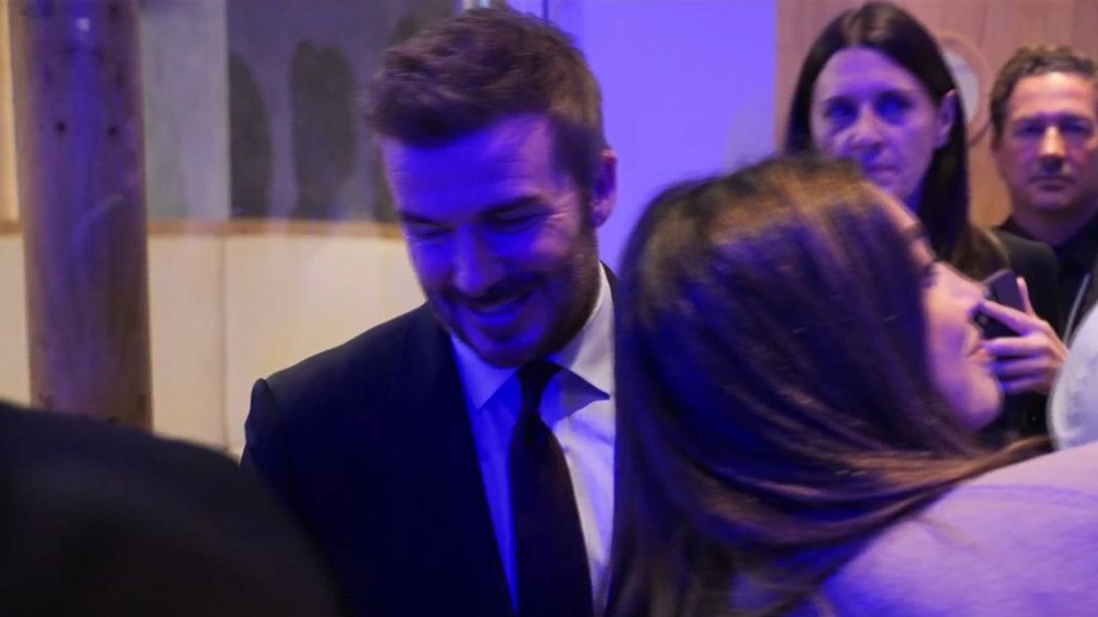 'David, do you have a message for Brooklyn?'