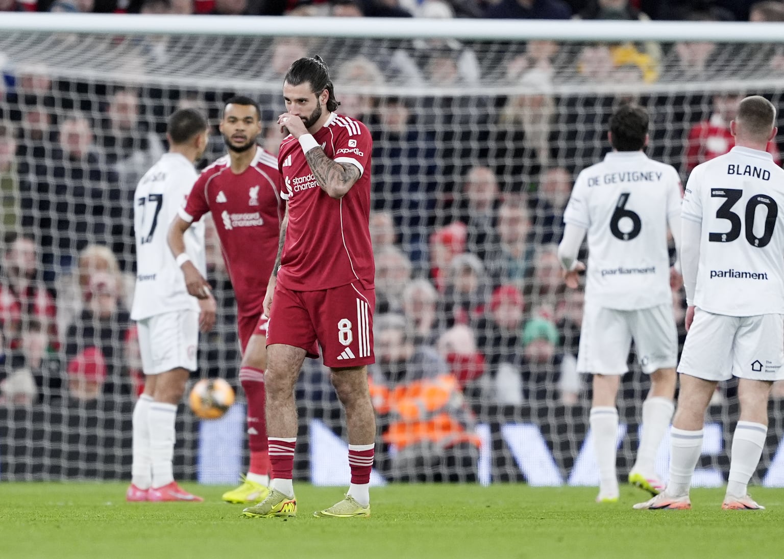 Liverpool midfielder Dominik Szoboszlai wants to put 'tough' week ...