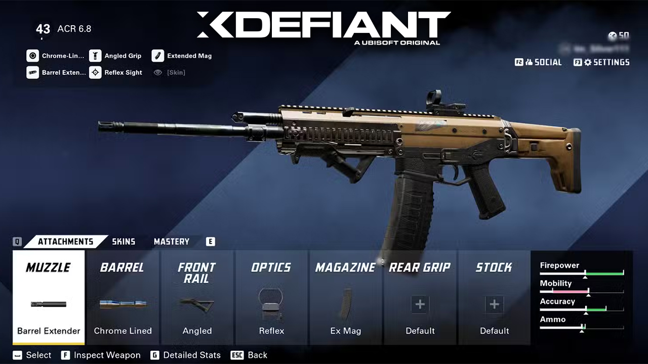 Best ACR loadout in XDefiant for mid and long range control