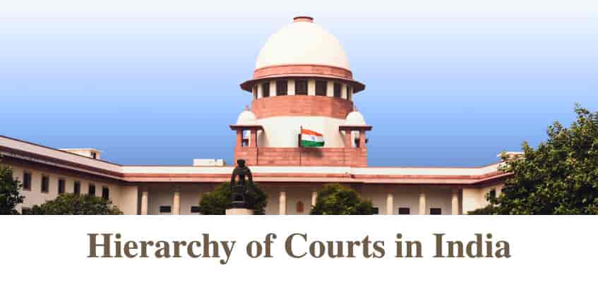 Hierarchy of courts in India: From lower courts to the Supreme Court