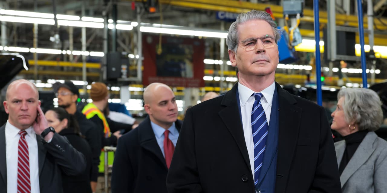 Four times in 22 minutes, Bessent says there’s 'hysteria' over ...