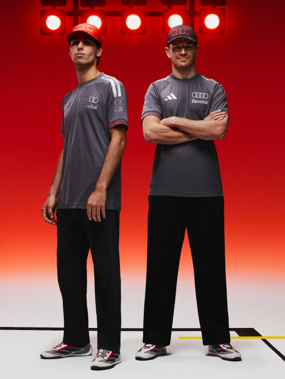 Adidas sort les maillots Audi F1 2026!