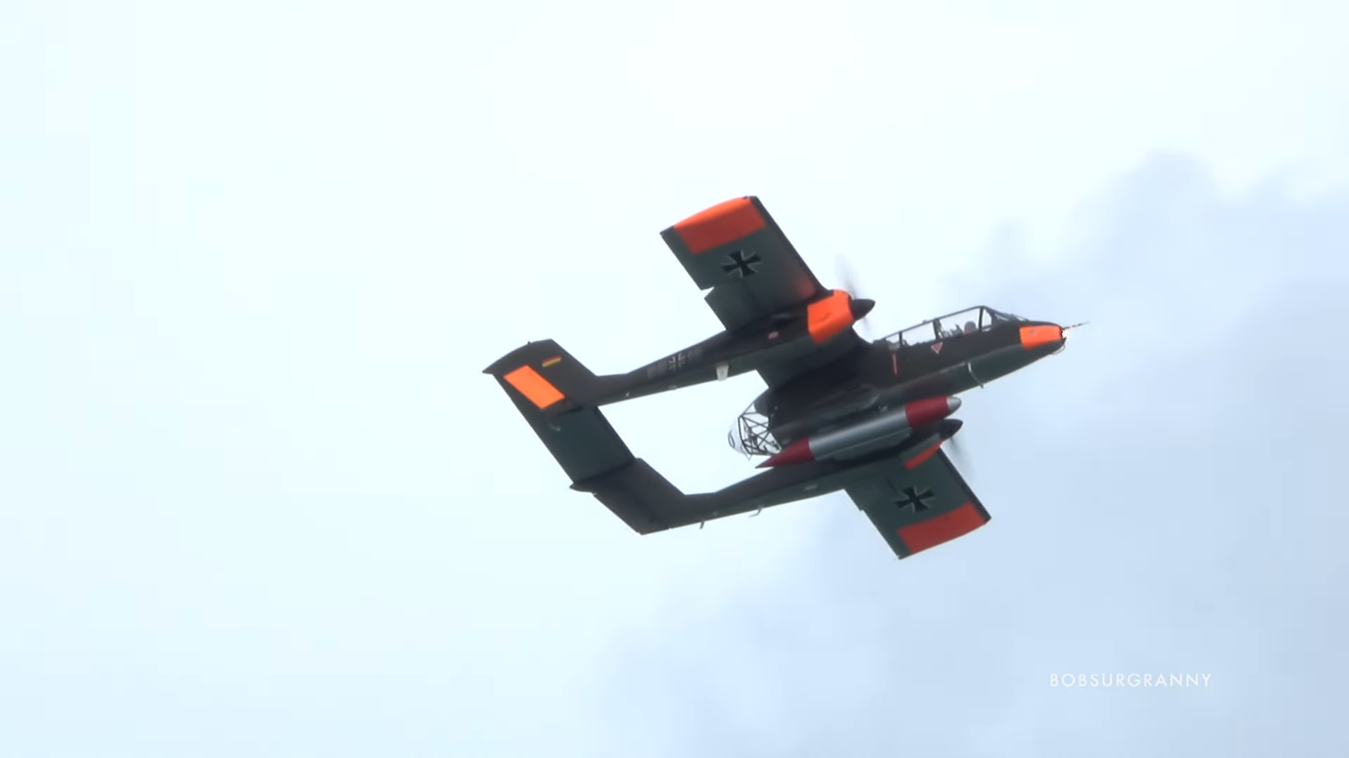 Low-level bronco passes that left no time to look away