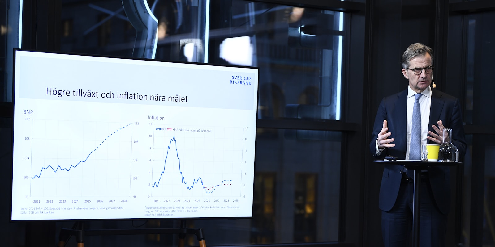 SEB: Spricka i Riksbanken öppnar för sänkning i vår