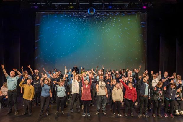 Hampshire theatre company put on a spectacular one-night-only show