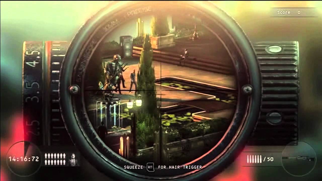 Hitman Sniper Challenge! (Hitman Absolution demo)