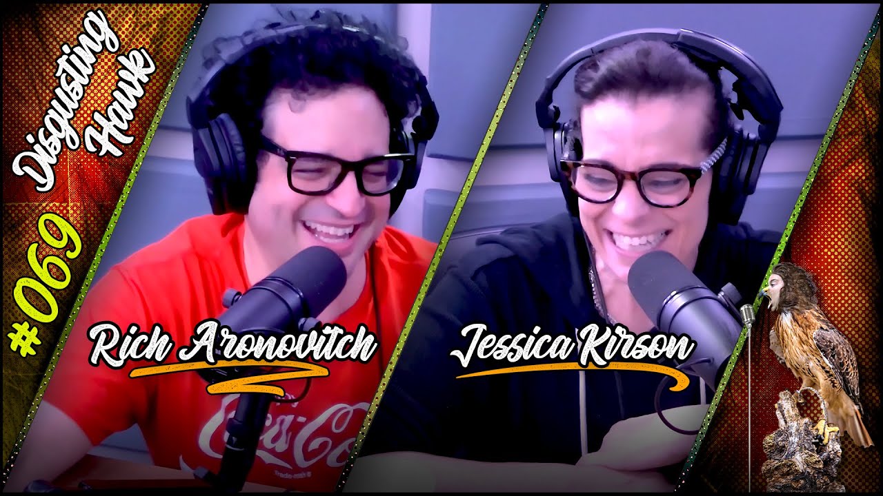 Comedians Rich Aronovitch & Jessica Kirson - Disgusting Hawk 069
