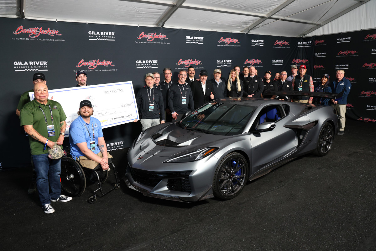 The first production Corvette ZR1X just sold for $2.6 million