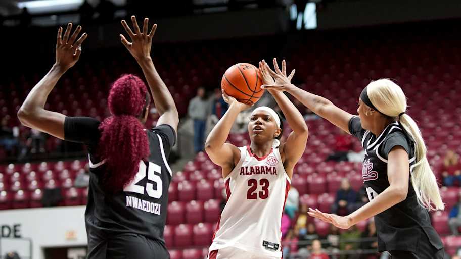 Alabama women bounce back with a solid home win over Mississippi State