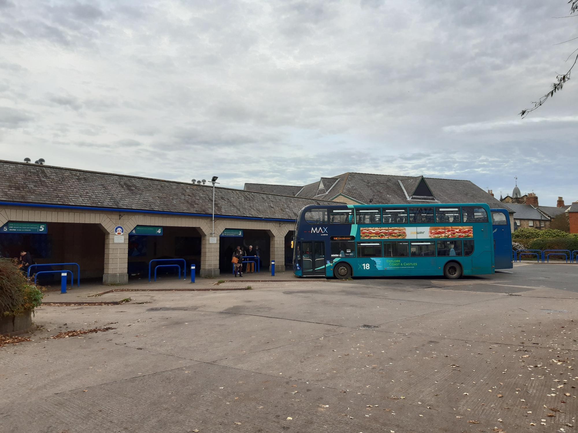 Plans lodged for revamp of area around Alnwick bus station