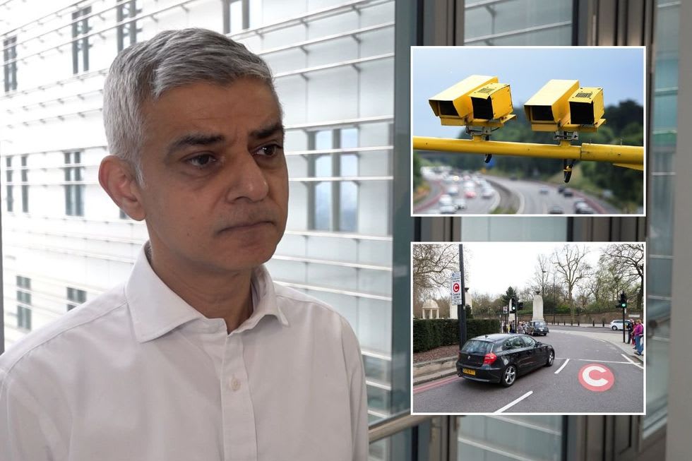 Sadiq Khan unveils plans to roll out more 'cutting-edge' AI traffic ...