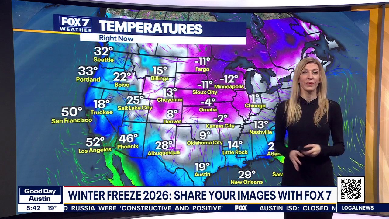 Austin weather: Cold temperatures remain