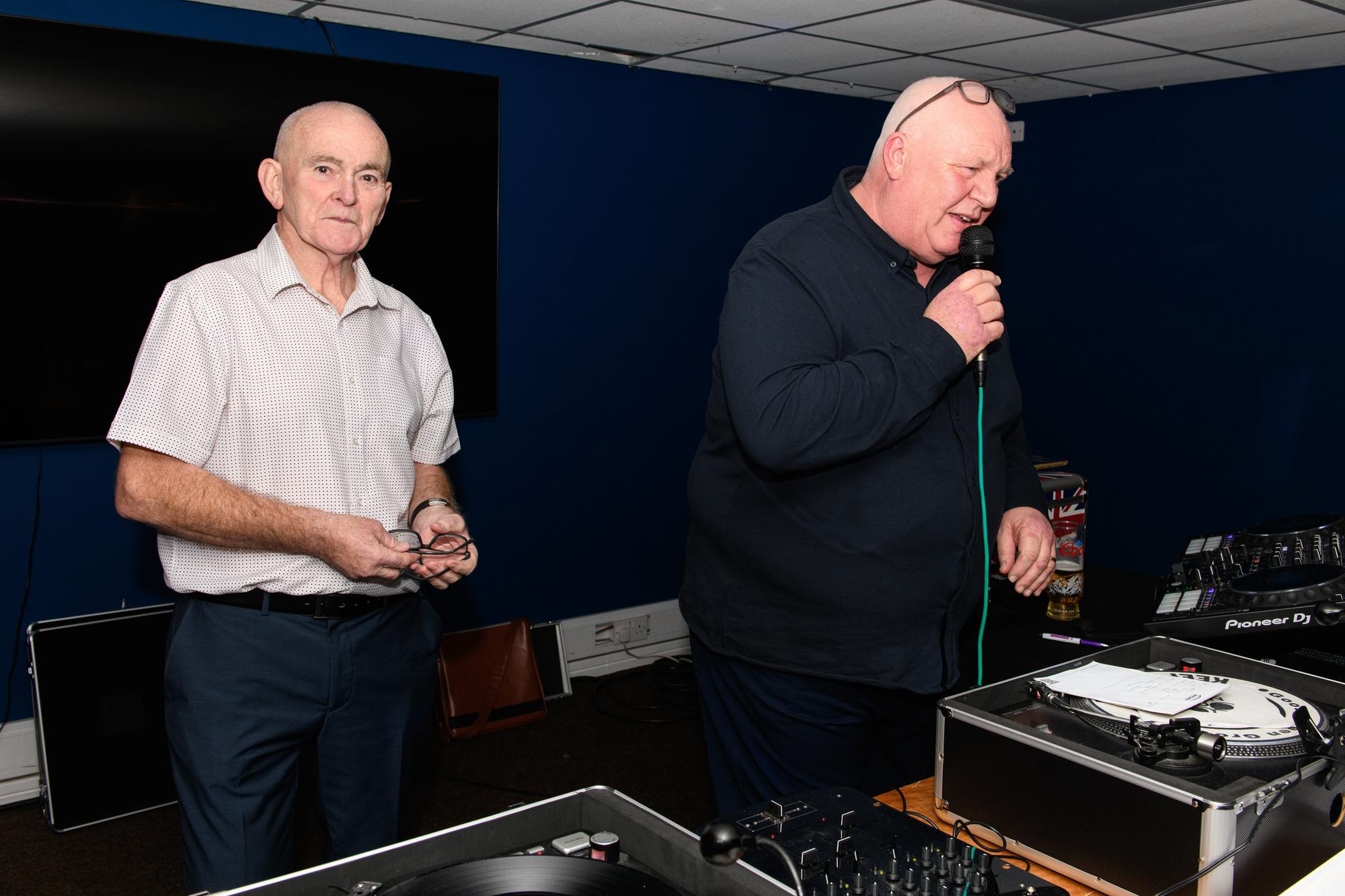 Sir Billy and Lady Joan Boston host double family celebration at stadium